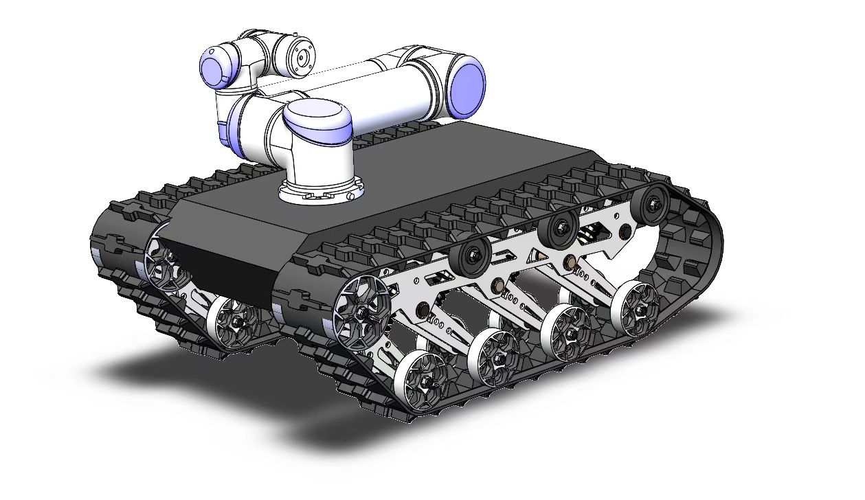 履带室外机器人 - PNP机器人 集智联机器人 Franka机器人、ABB机器人官方授权伙伴