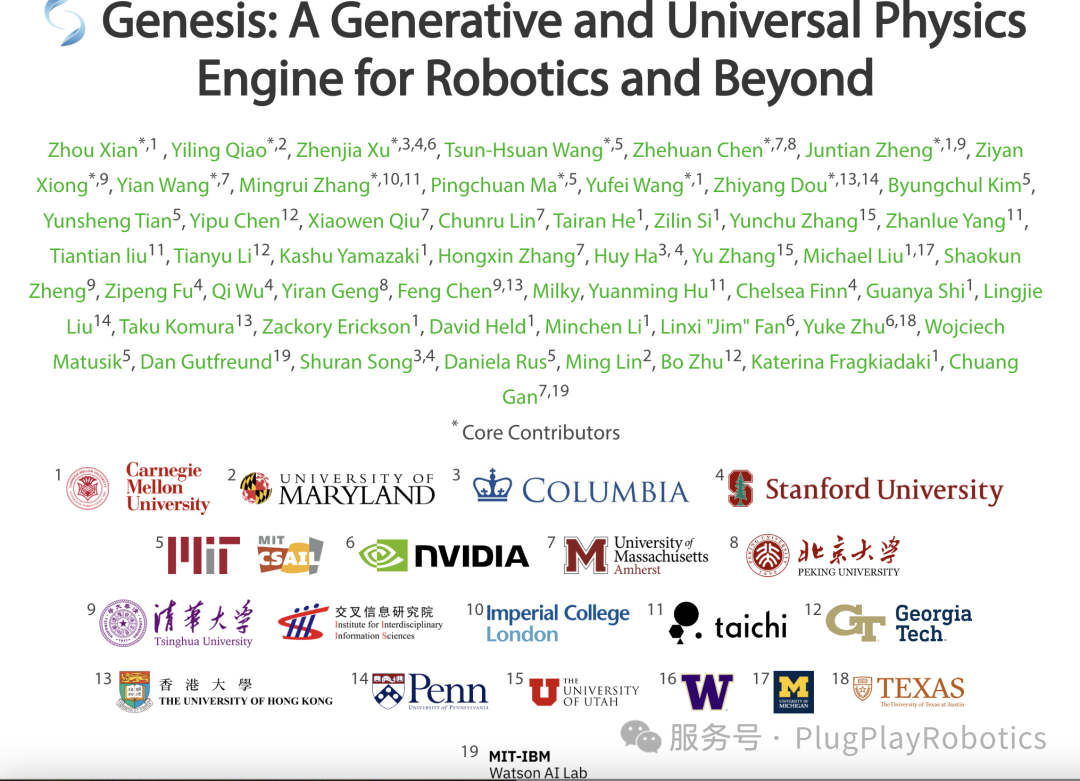 RoboGen+Genesis：RoboGen负责大模型下生成式提案到监督学习流程，Genesis负责物理渲染引擎 - PNP机器人 集智联机器人 Franka机器人、ABB机器人官方授权伙伴